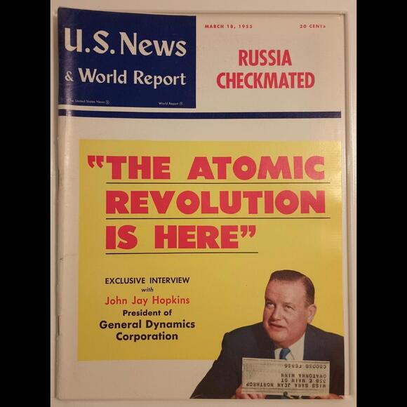 Other | Us News World Report Magazine March 18 1955 The Atomic ...